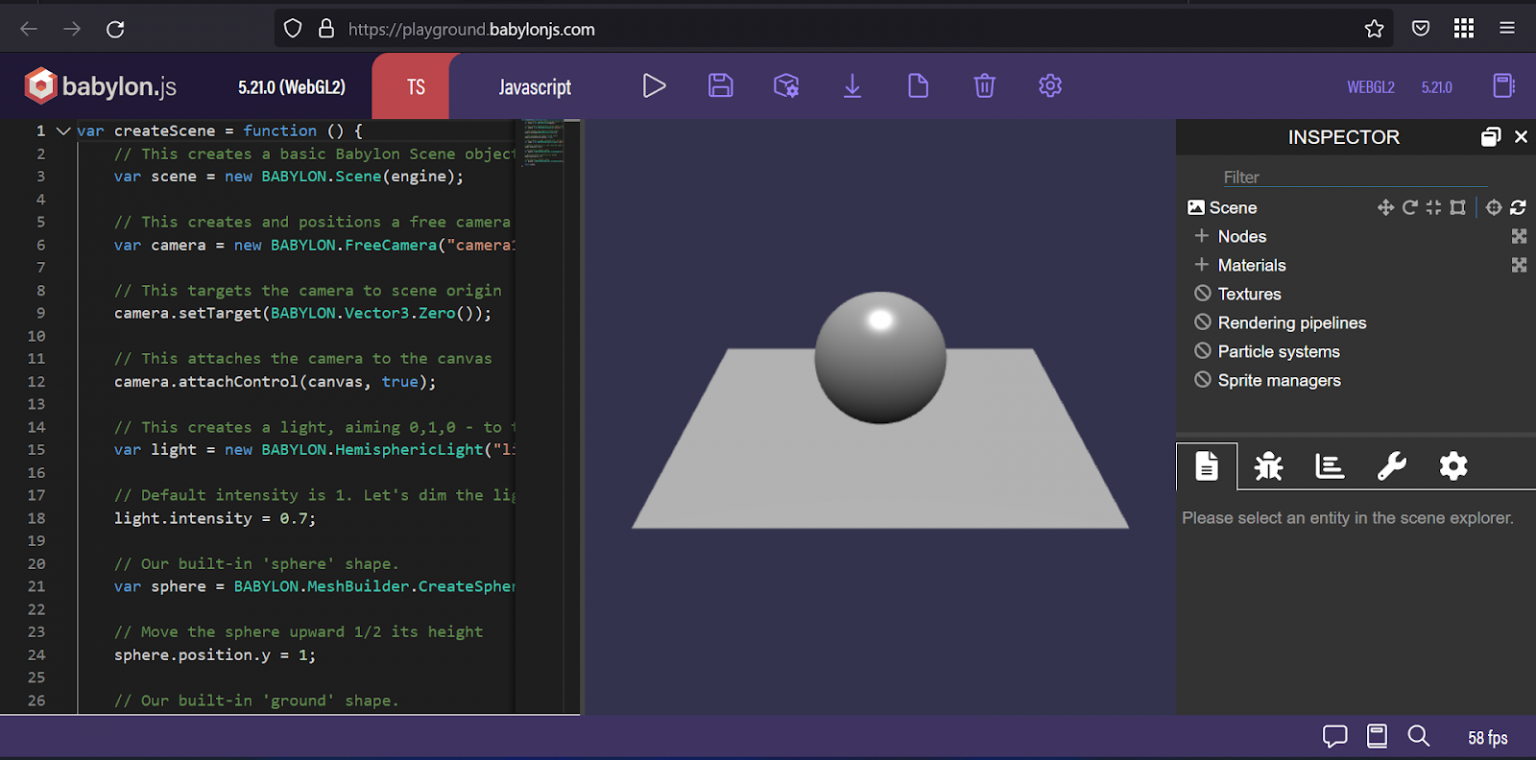 BabylonJS - Framework mạnh để tạo các ứng dụng Web 3D