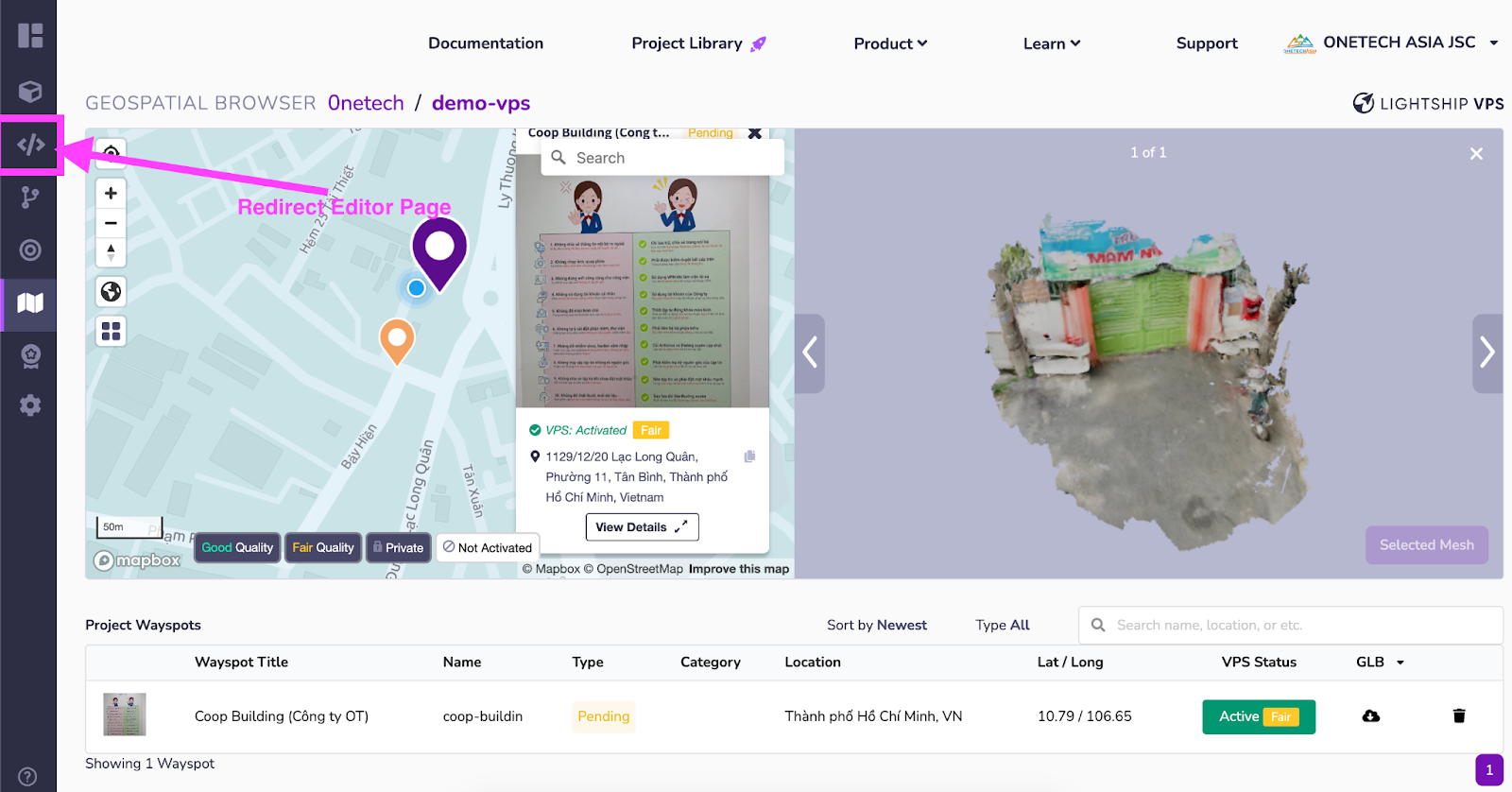 Giới thiệu về Lightship VPS cho Web sử dụng 8th Wall platform ONETECH Blogs