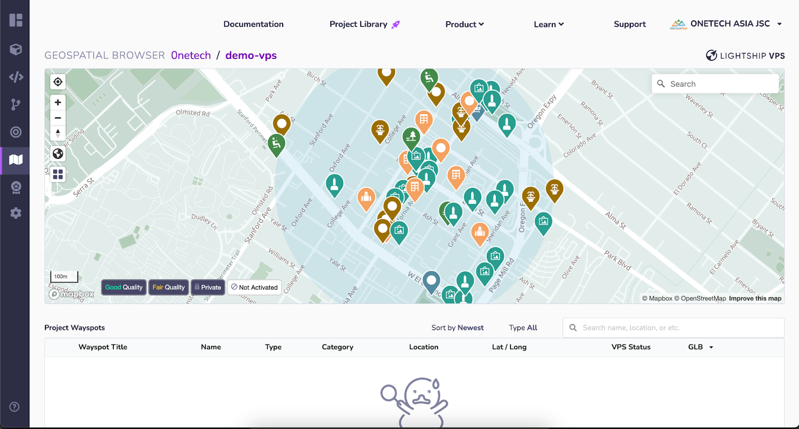 Giới thiệu về Lightship VPS cho Web sử dụng 8th Wall platform ONETECH Blogs