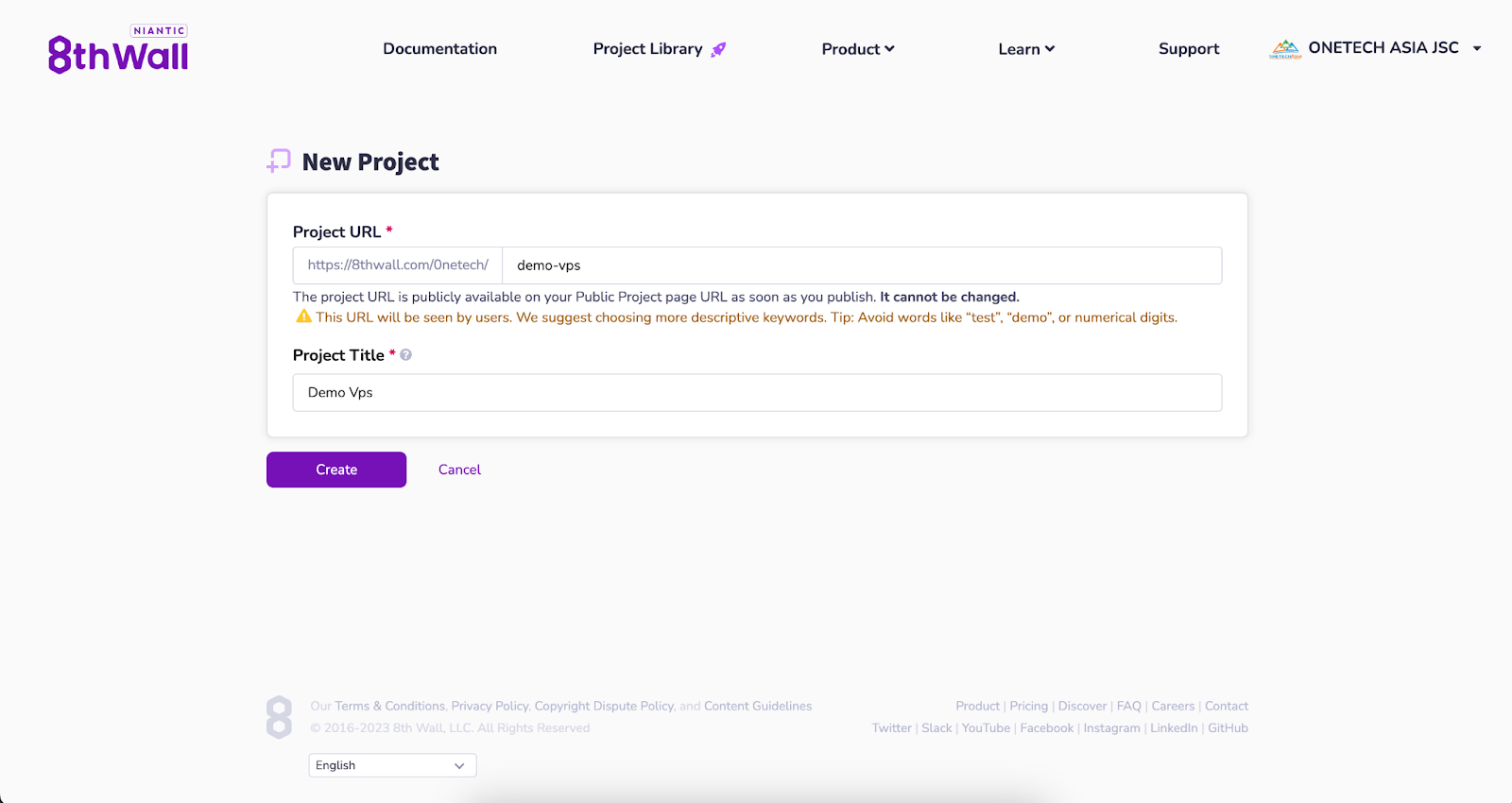 Giới thiệu về Lightship VPS cho Web sử dụng 8th Wall platform ONETECH Blogs