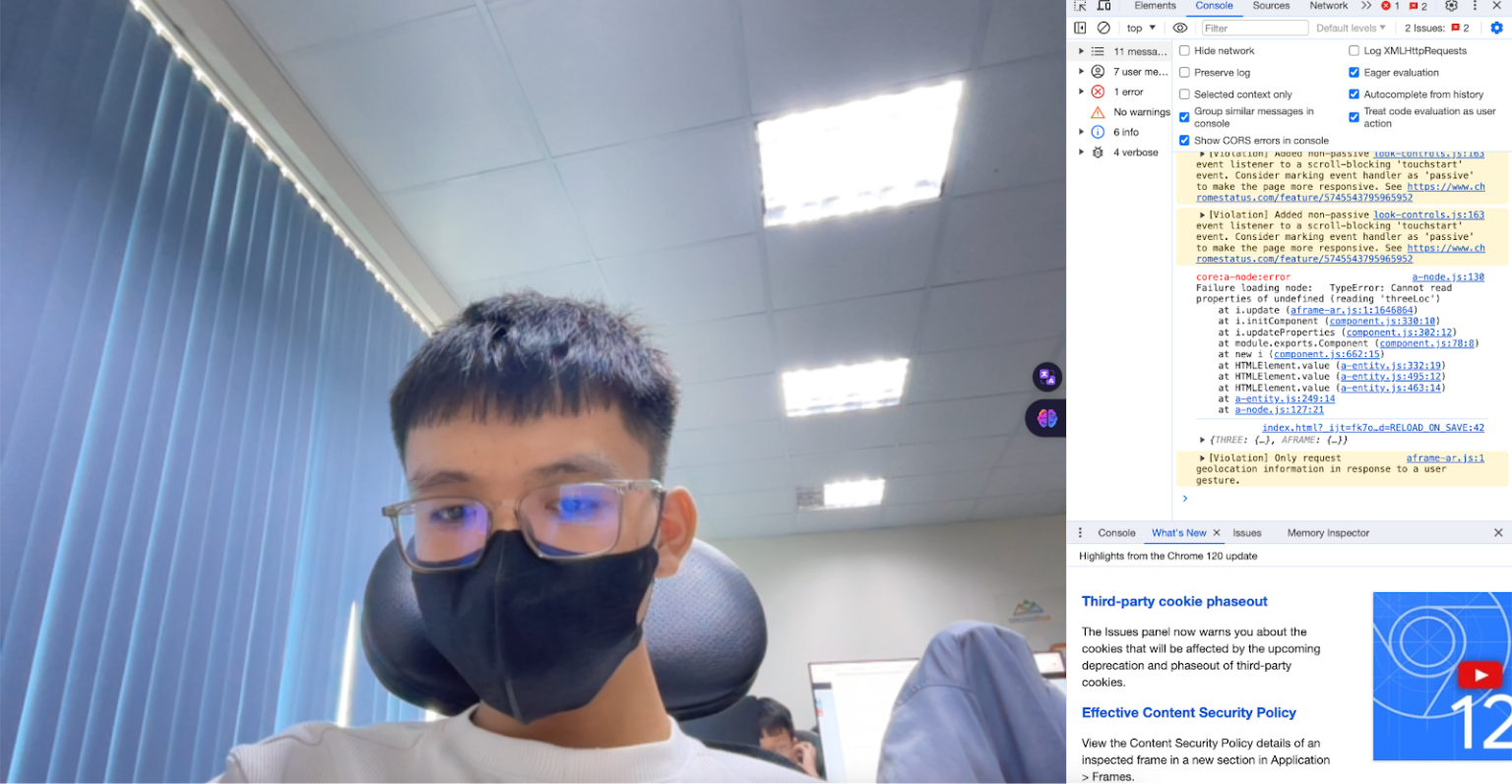 Hướng dẫn lập trình Arjs Location Based với Aframejs ⋆ ONETECH Blogs